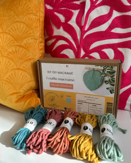 Kit macramé débutant complet - Sheo
